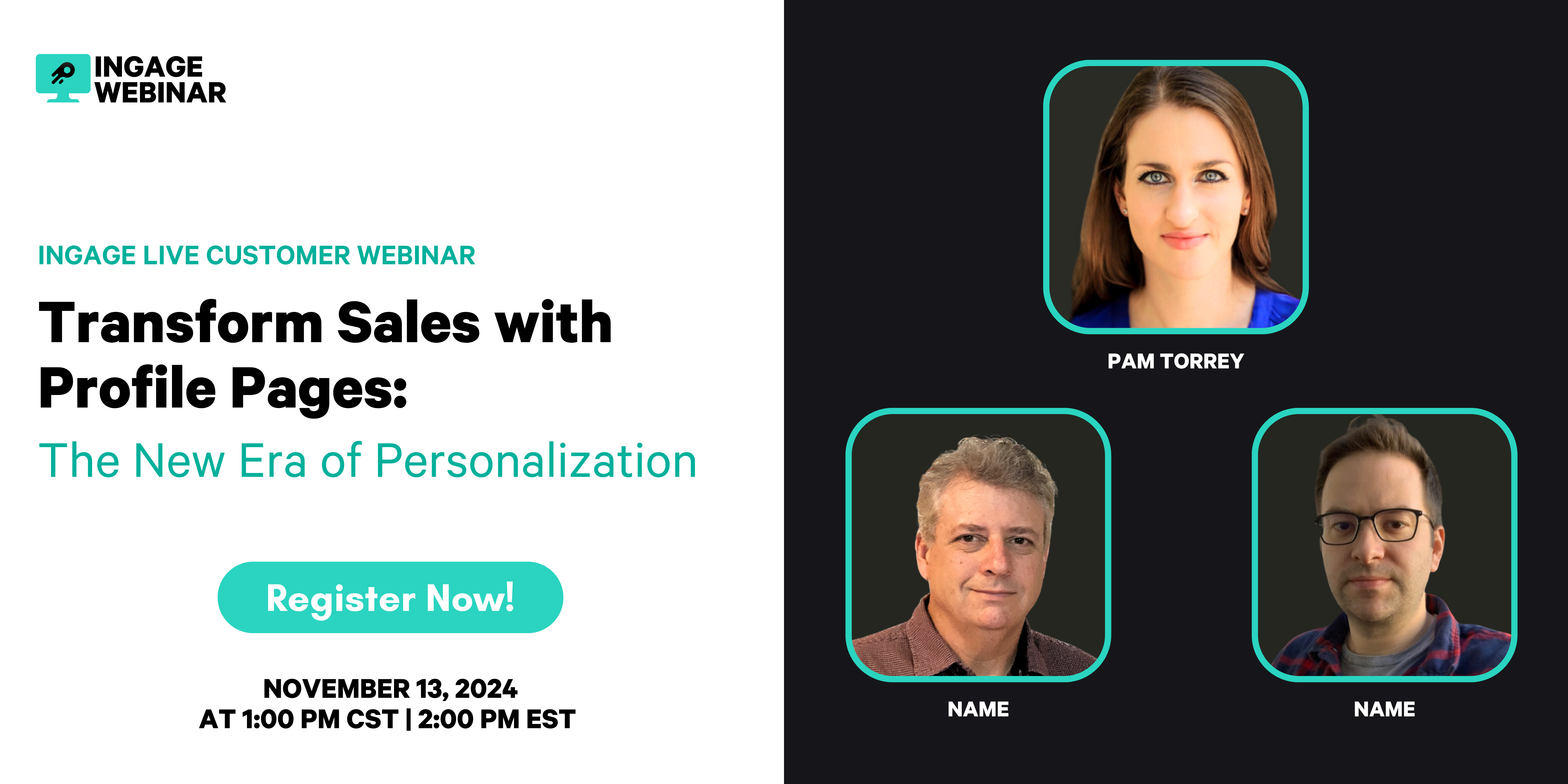 Webinar | Transform Sales with Profile Pages